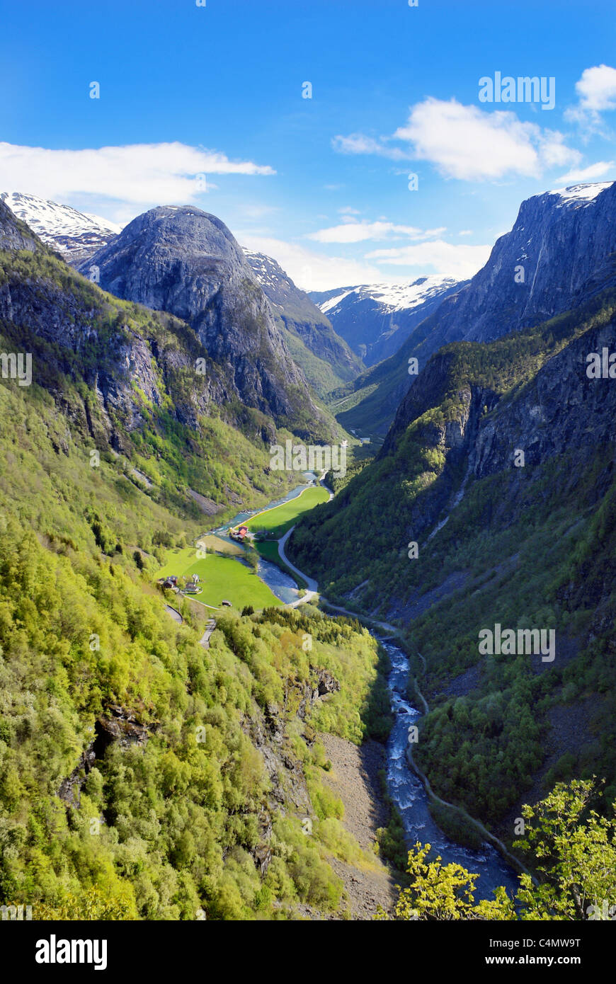 Norway near flam fjord hi-res stock photography and images - Alamy