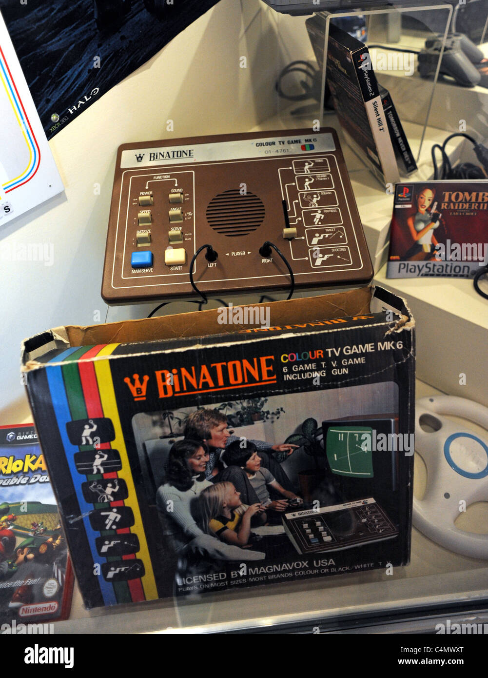 An original Binatone TV computer game Stock Photo - Alamy