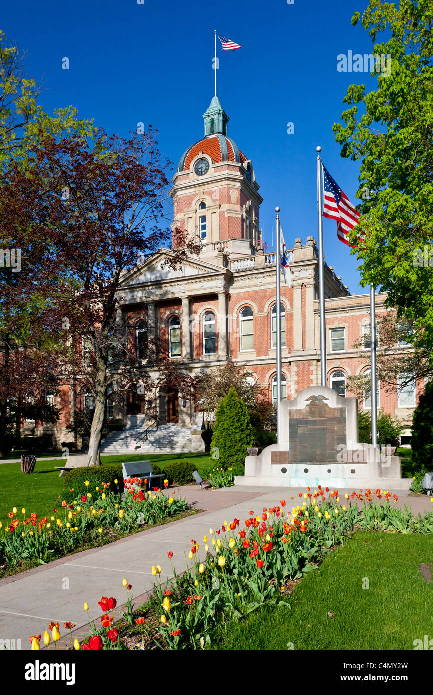 The Elkhart County courthouse in Goshen, Indiana, USA Stock Photo - Alamy