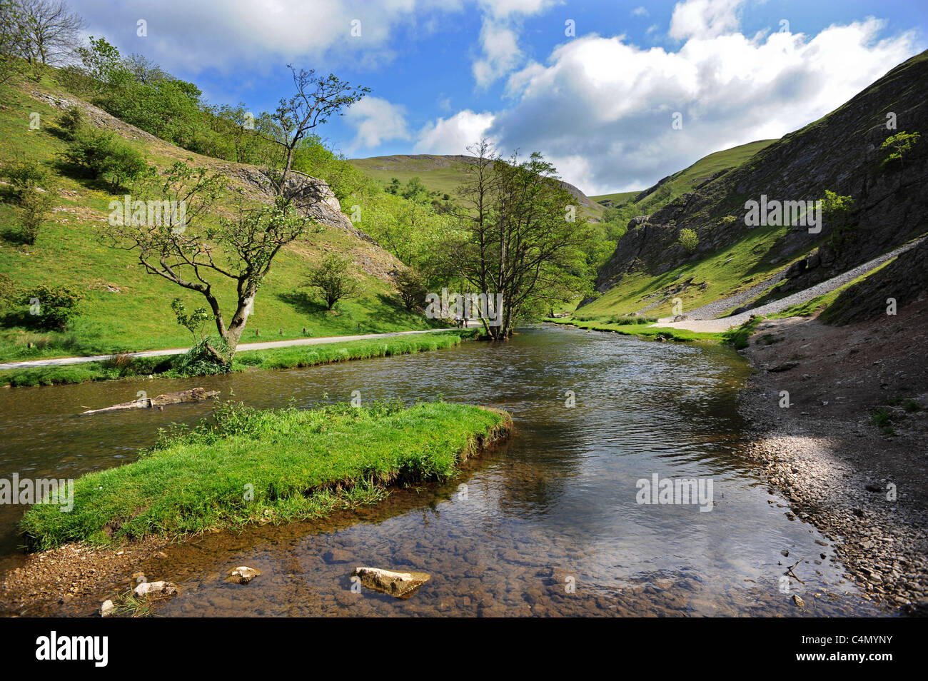 The River Dove in Dovedale Stock Photo - Alamy