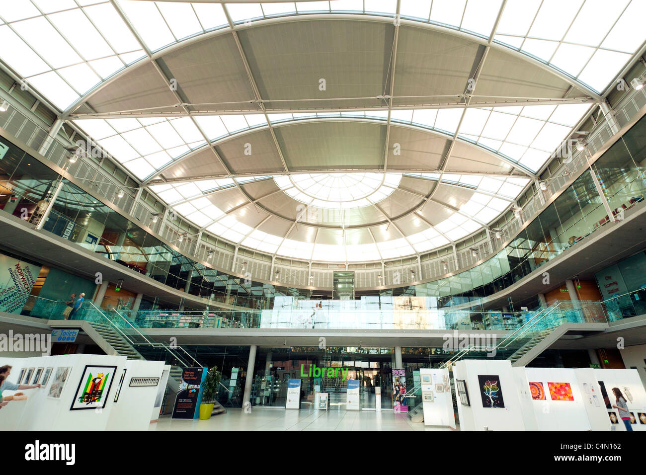 The Forum building in Norwich Stock Photo - Alamy