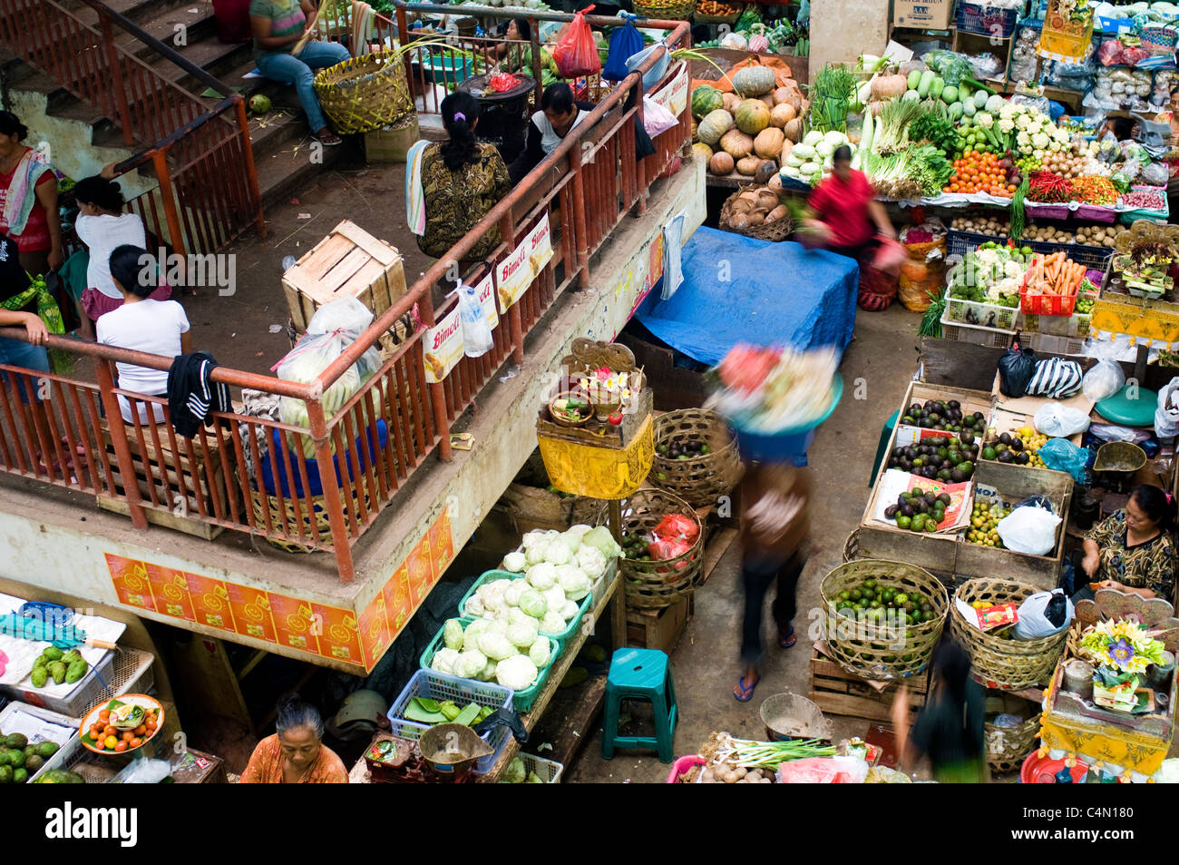 Denpasar pasar badung market hi-res stock photography and images - Alamy