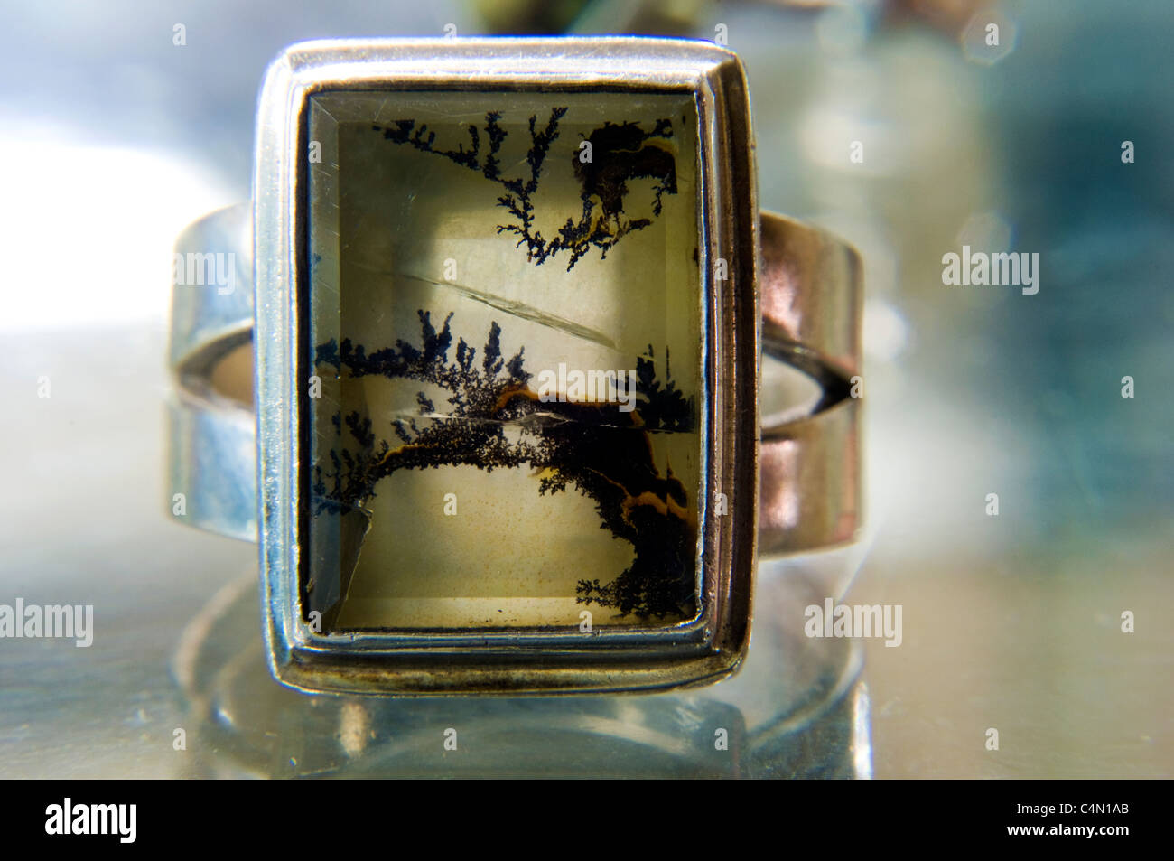 Ring in craft shop denpasar, bali Stock Photo - Alamy