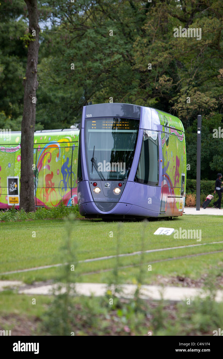 Reims France Tram High Resolution Stock Photography and Images - Alamy