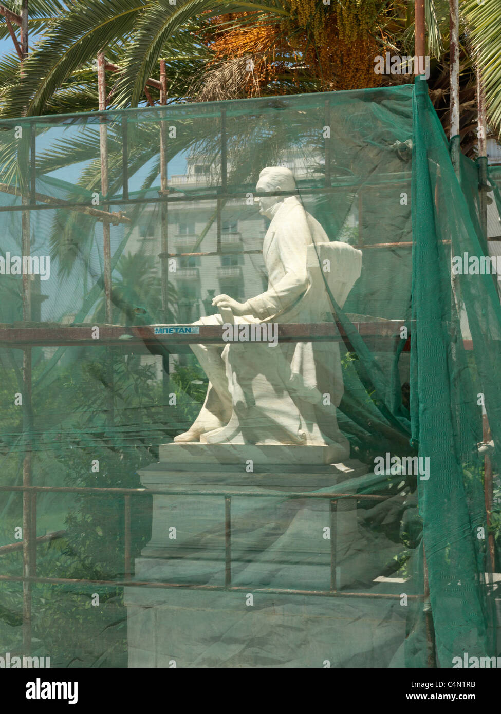 Athens Greece Statue of John Capodistria Minister Septinsular Republic ...