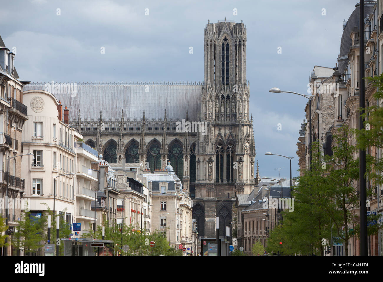 Notre Dame Of Reims Church High Resolution Stock Photography and Images ...