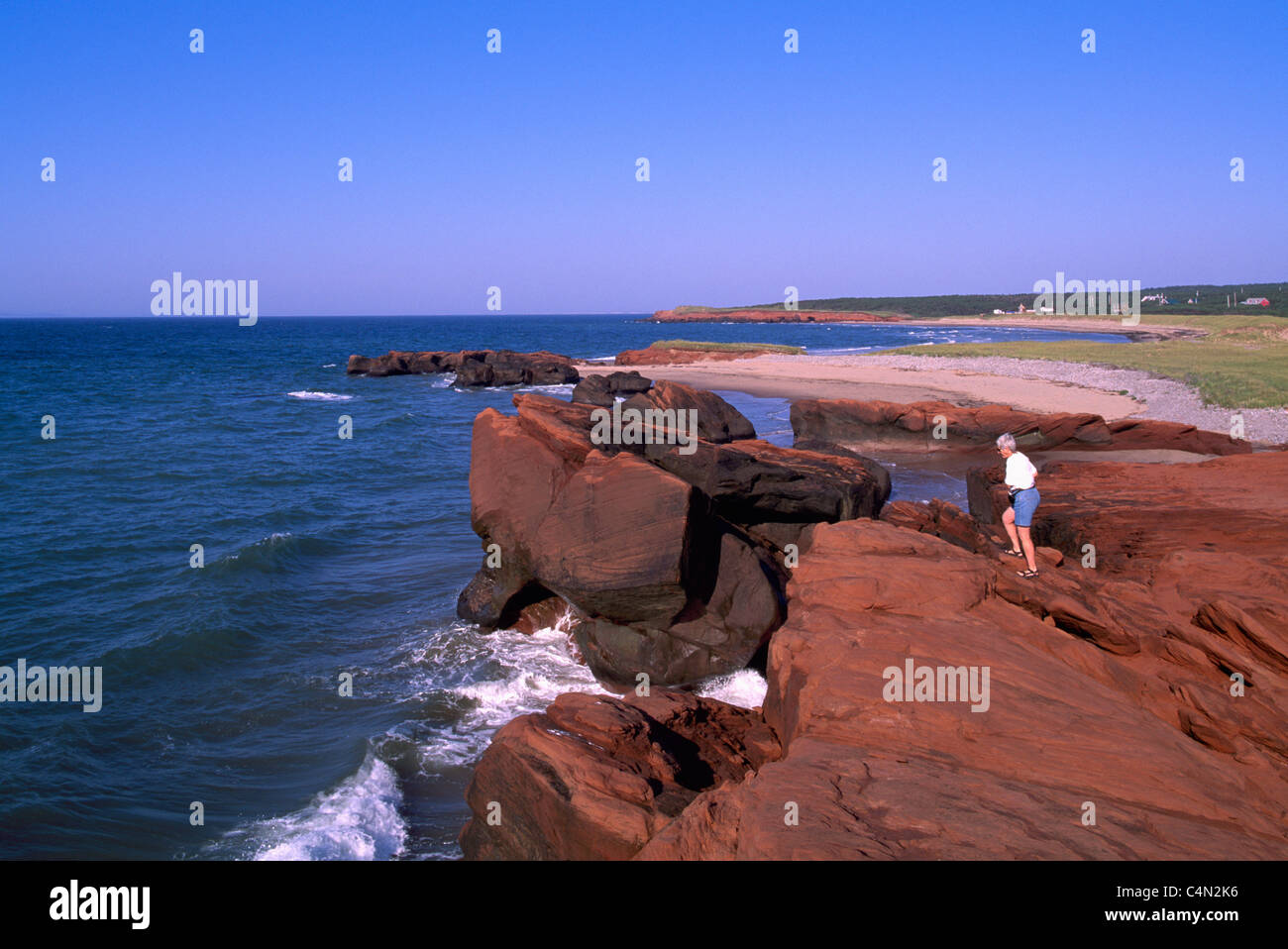 Iles de la Madeleine (Magdalen Islands), Quebec, Canada - Gulf Saint ...