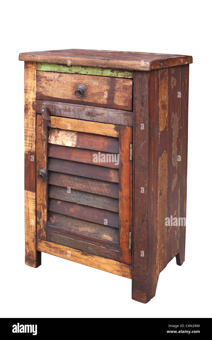 old over used dresser Stock Photo - Alamy
