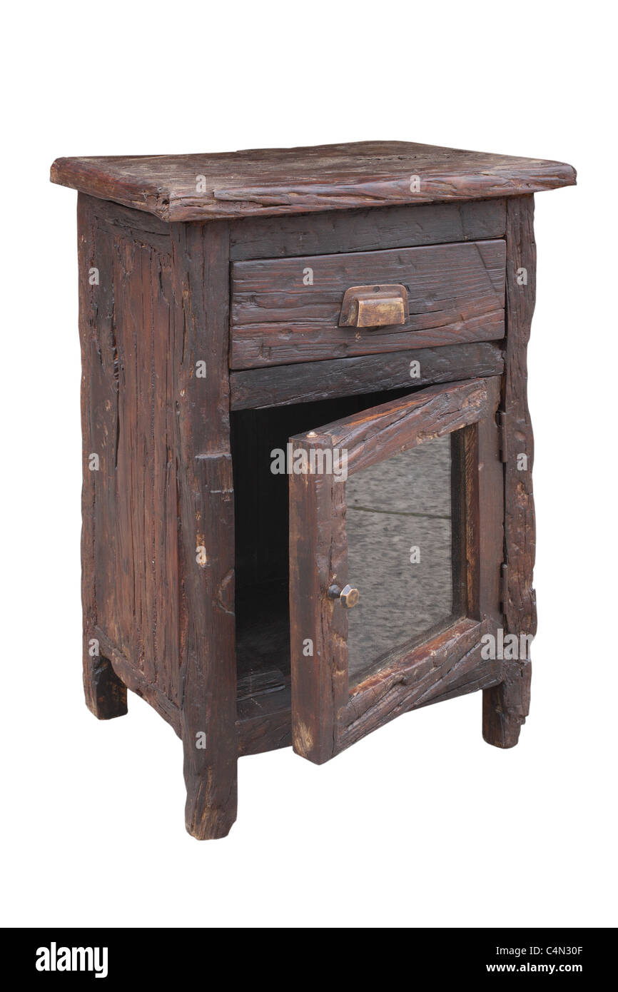 old over used dresser Stock Photo - Alamy
