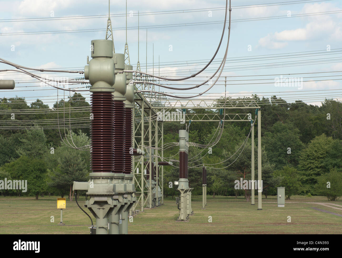 Electric Power Transformation Station Stock Photo - Alamy Electric Power Transformation Station Stock Photo - Alamy