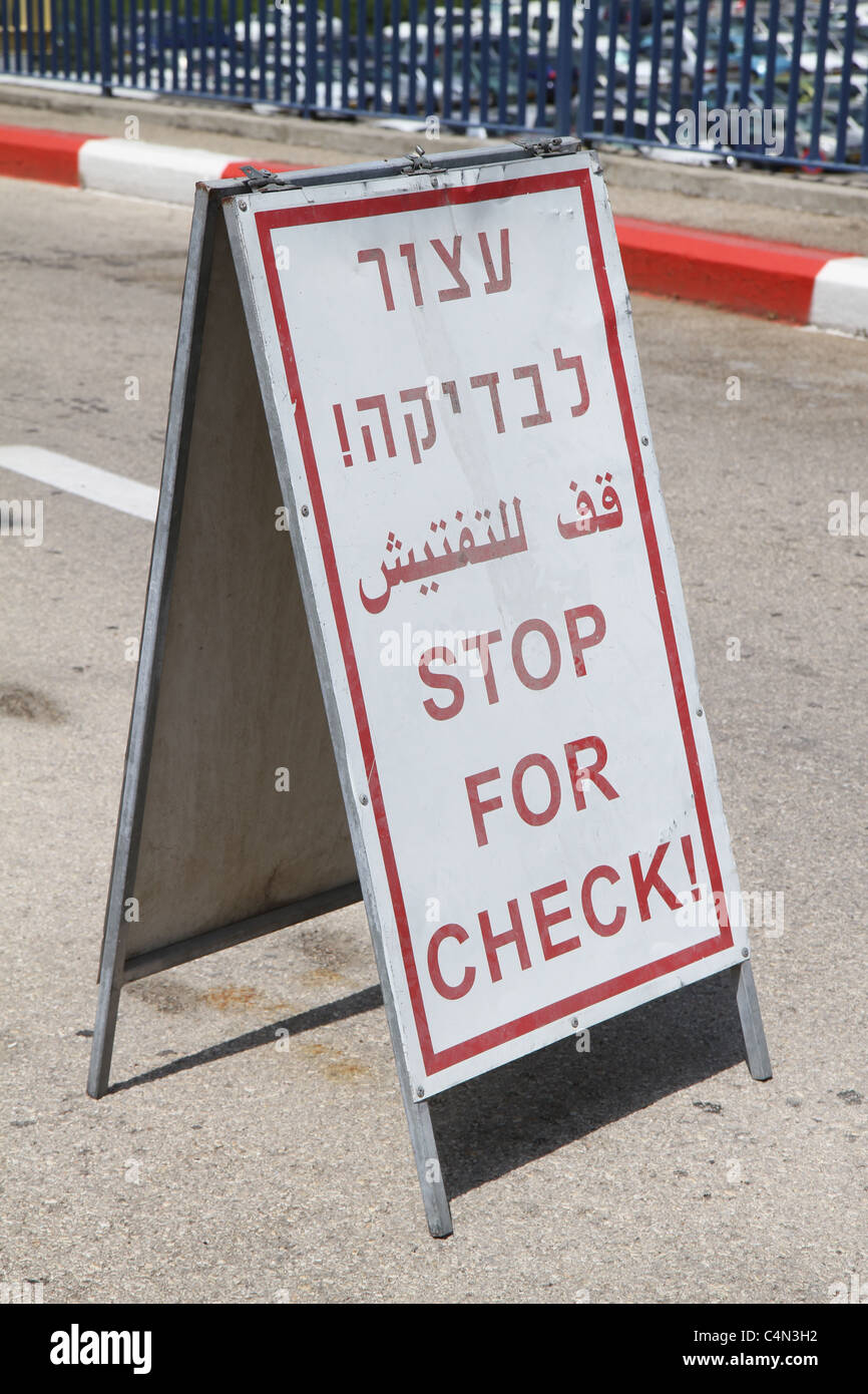 Stop check hi-res stock photography and images - Alamy