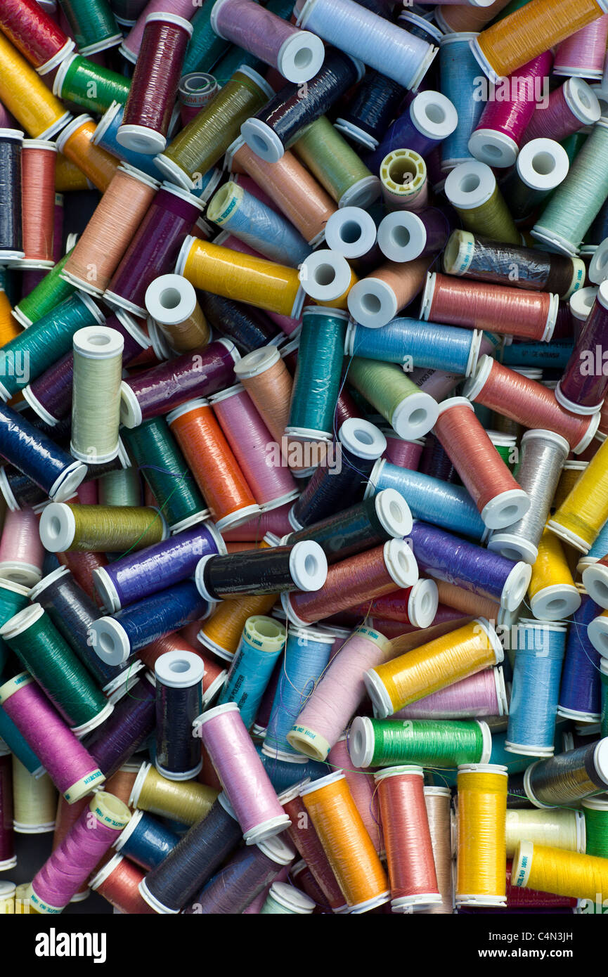 Haberdashery market stall hi-res stock photography and images - Alamy