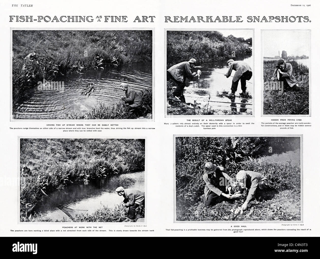 Old and vintage fishing photographs hi-res stock photography and images ...