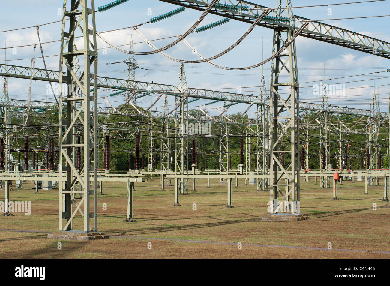 Electric Power Transformation Station Stock Photo - Alamy Electric Power Transformation Station Stock Photo - Alamy