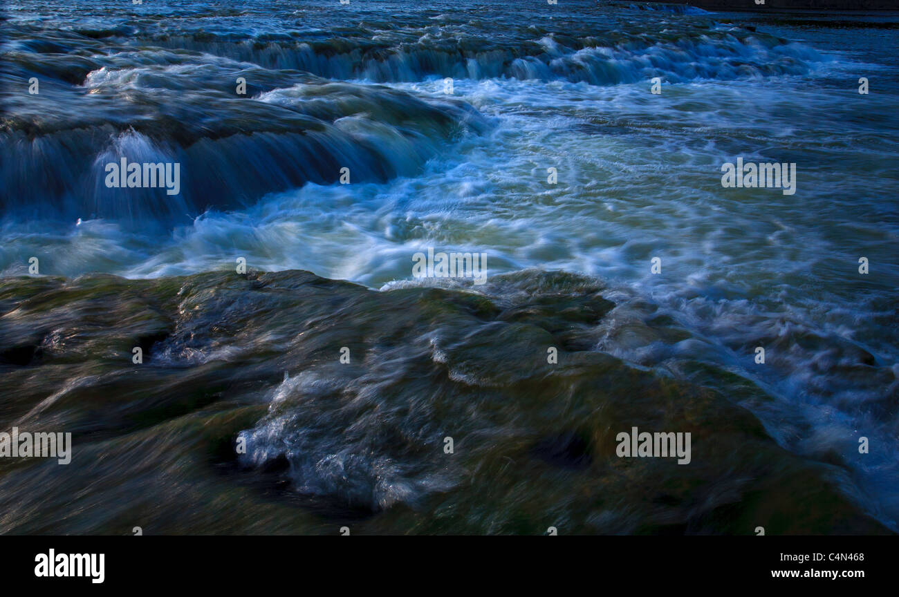 Falls Reserve Conservation Area Maidland River Goderich ON Canada Stock ...