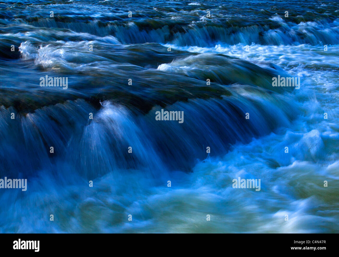 Falls Reserve Conservation Area Maidland River Goderich ON Canada Stock ...