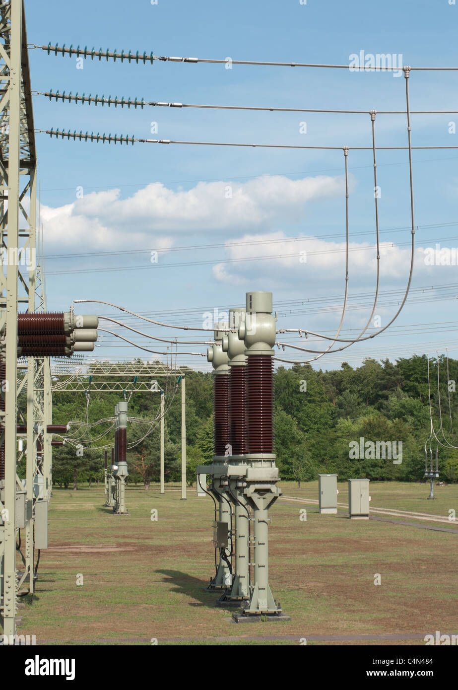Electric Power Transformation Station Stock Photo - Alamy Electric Power Transformation Station Stock Photo - Alamy