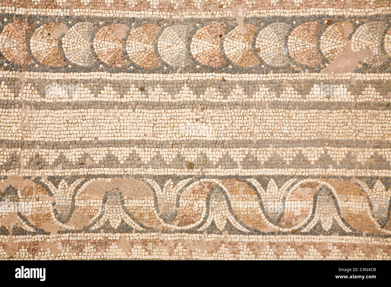 Roman mosaic, Paphos, Cyprus Stock Photo - Alamy