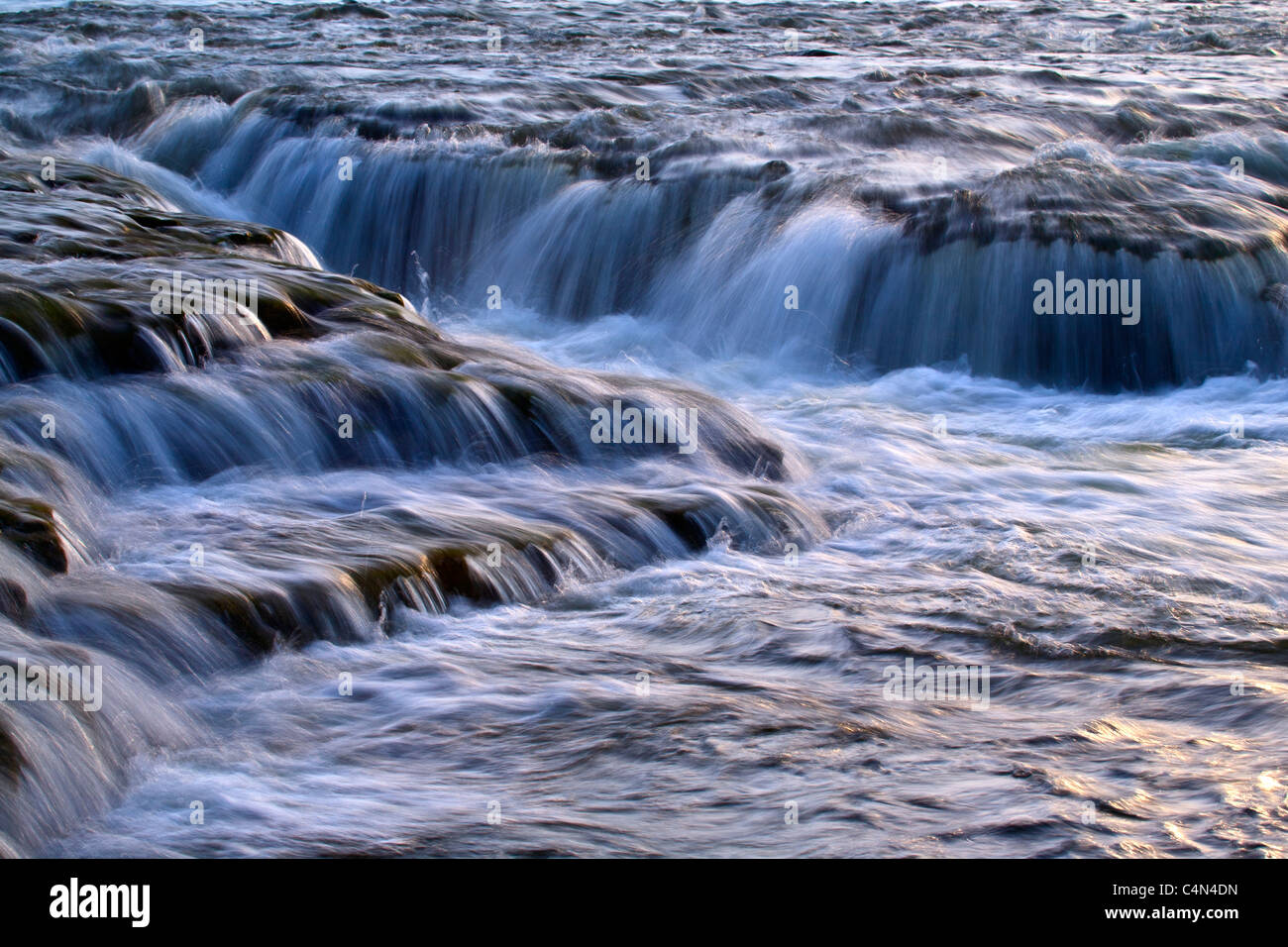 Falls Reserve Conservation Area Maidland River Goderich ON Canada Stock ...