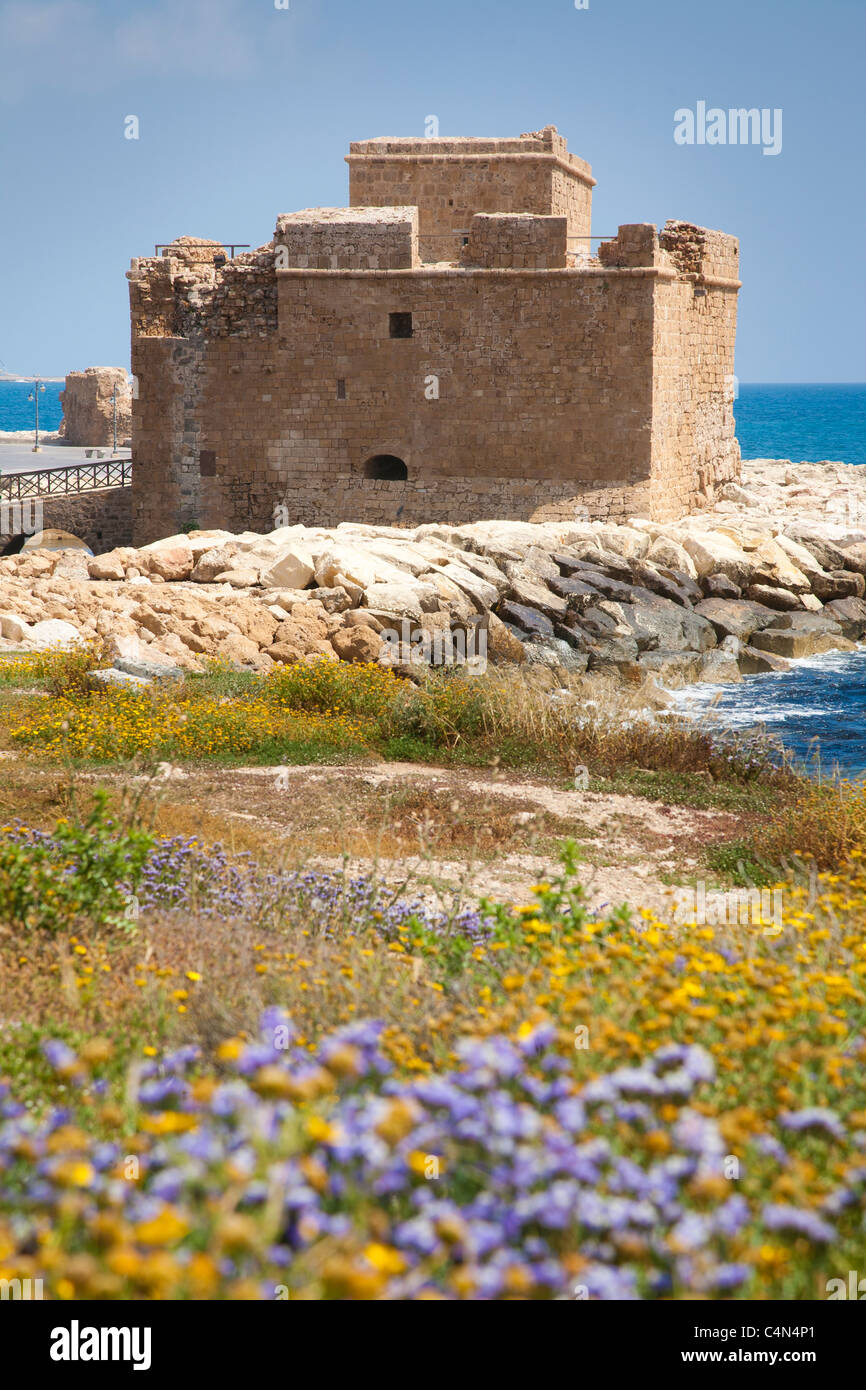 Paphos castle, Cyprus Stock Photo - Alamy