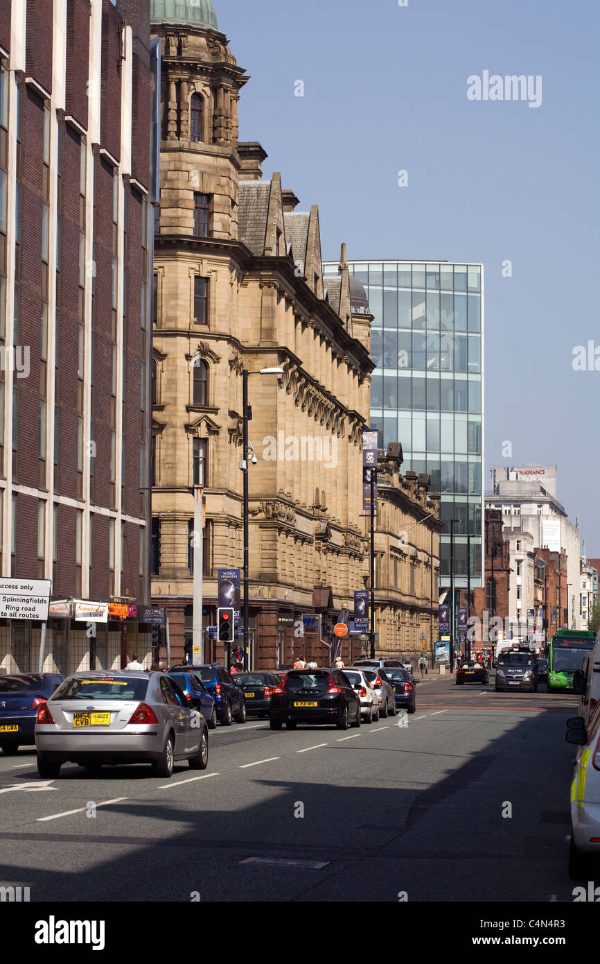Office buildings Deansgate Manchester England Stock Photo - Alamy