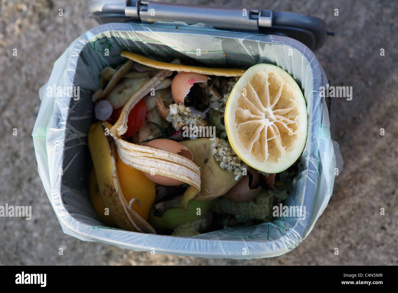 Food waste for recycling Stock Photo - Alamy