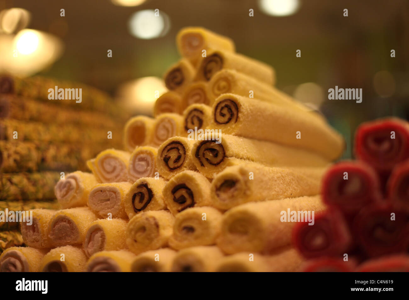 Turkish sweets hi-res stock photography and images - Alamy