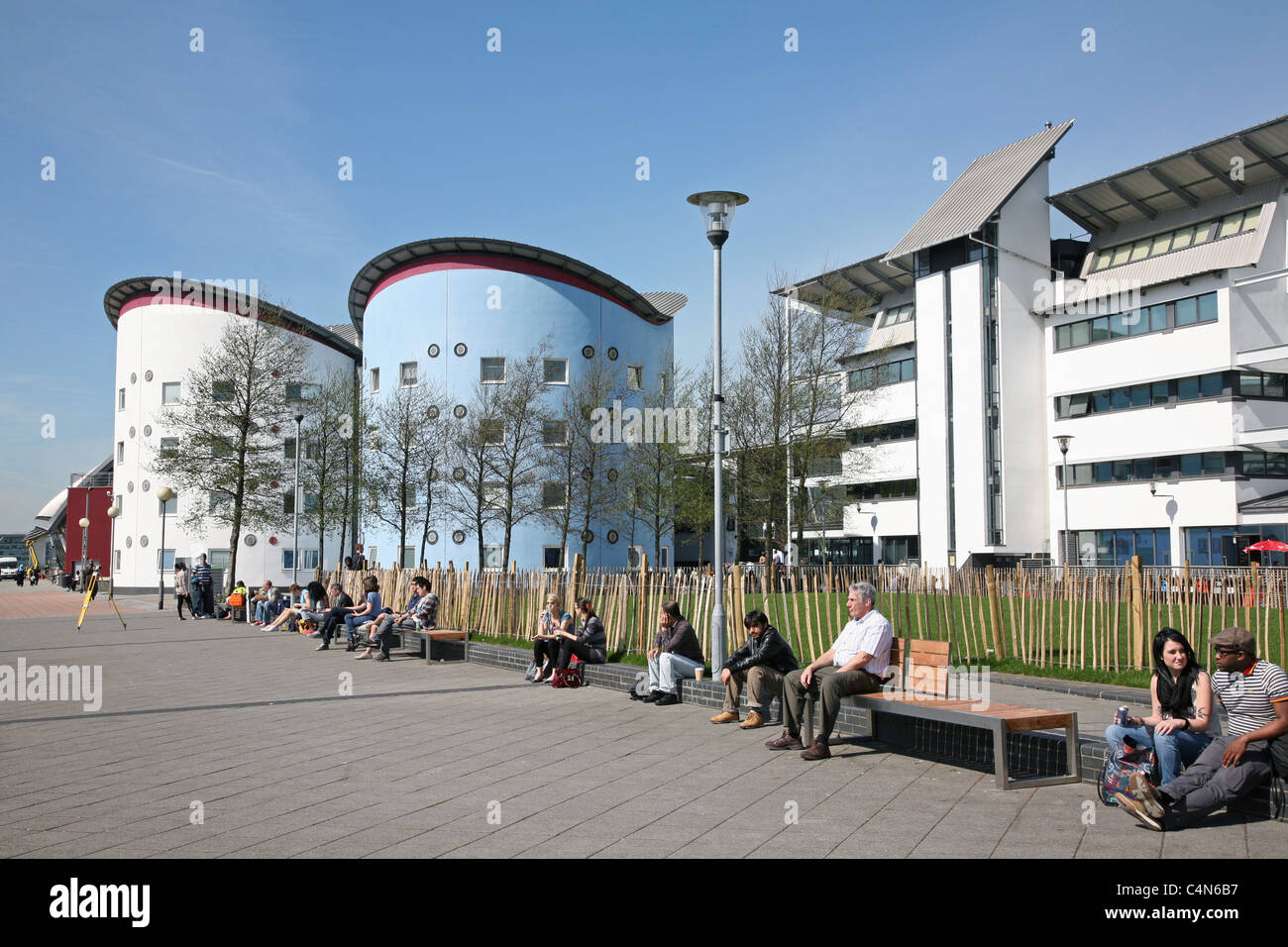 University of East London campus buildings Stock Photo - Alamy