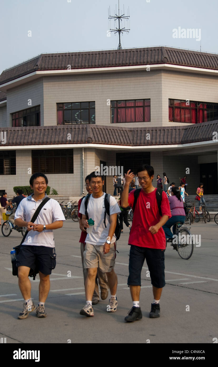 Group Of Chinese Students