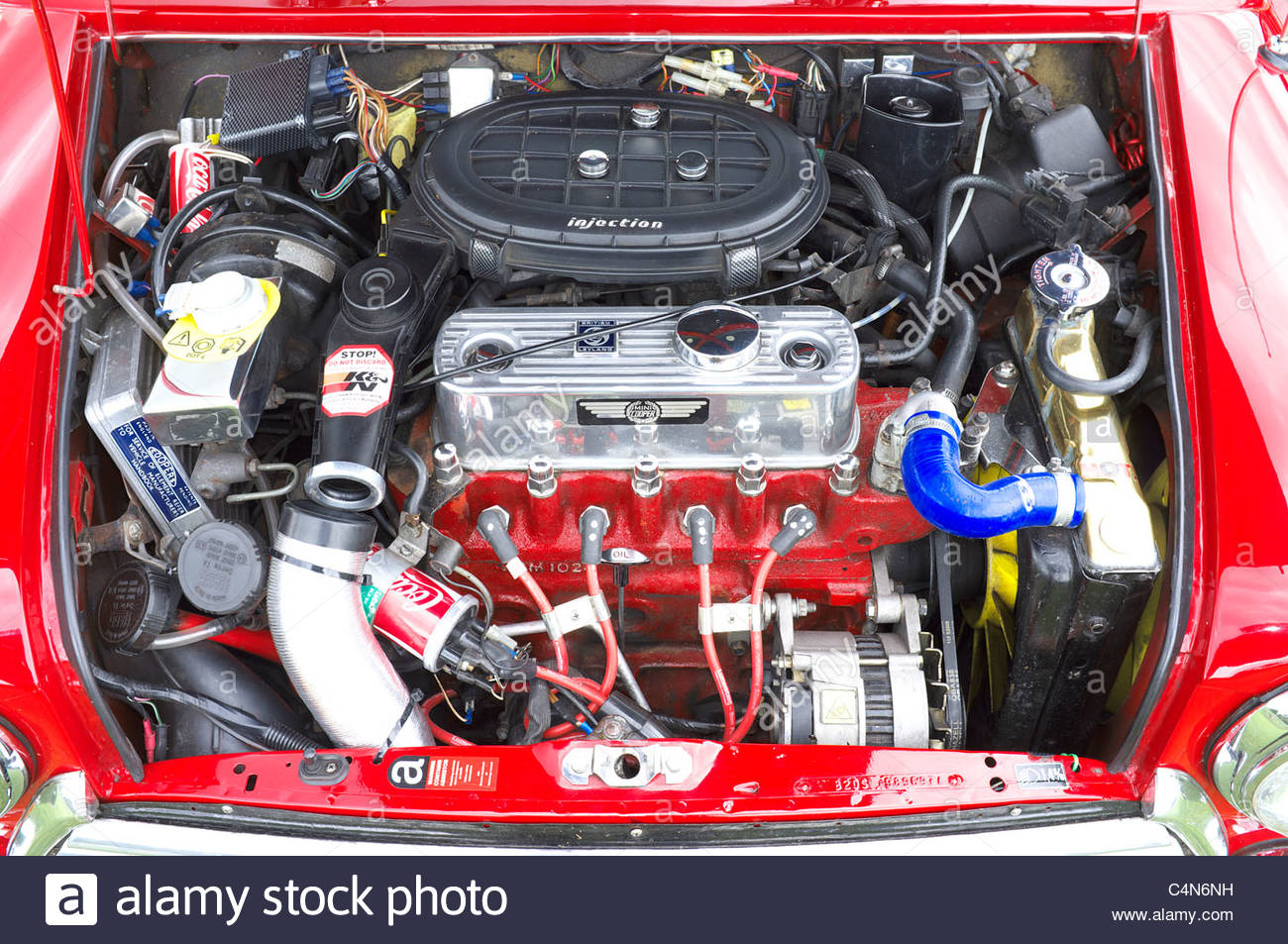 Engine Compartment Mini Cooper High Resolution Stock Photography and ...