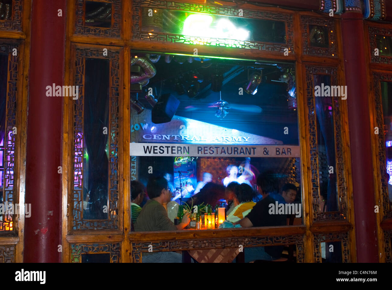 Outdoor capital colourful exterior central western restaurant bar hi ...