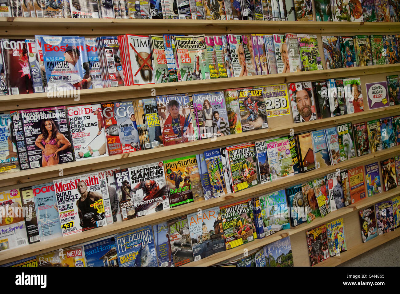 book store shelves Stock Photo - Alamy