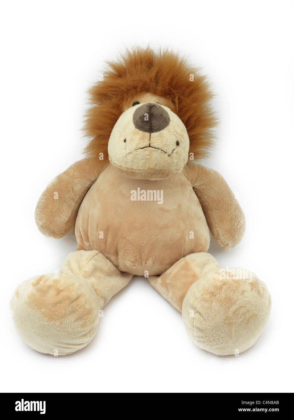 Cuddly Toy Lion Stock Photo - Alamy