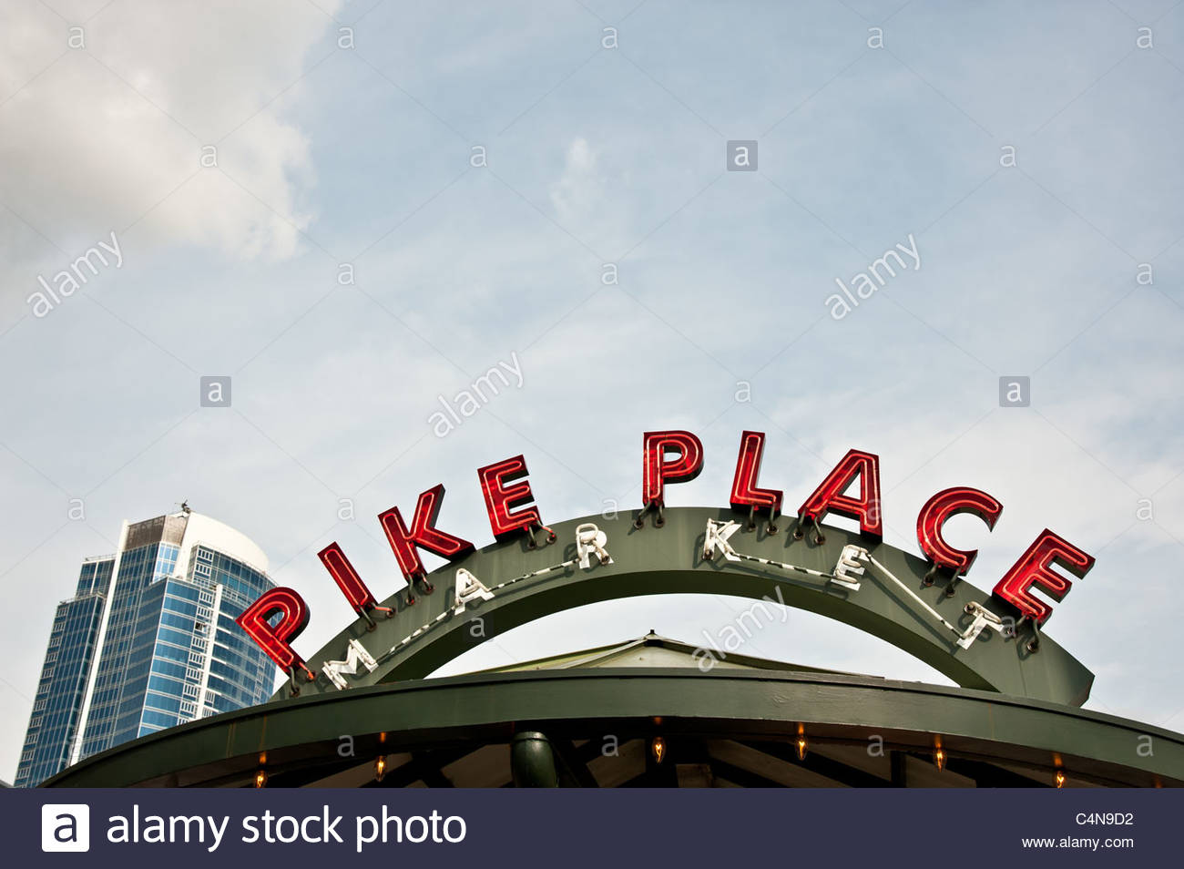 Pike Place Market Sign High Resolution Stock Photography and Images - Alamy