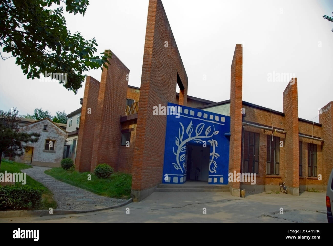 Beijing, China, Modern Chinese Art Gallery Building in 798 Dashanzi Art ...