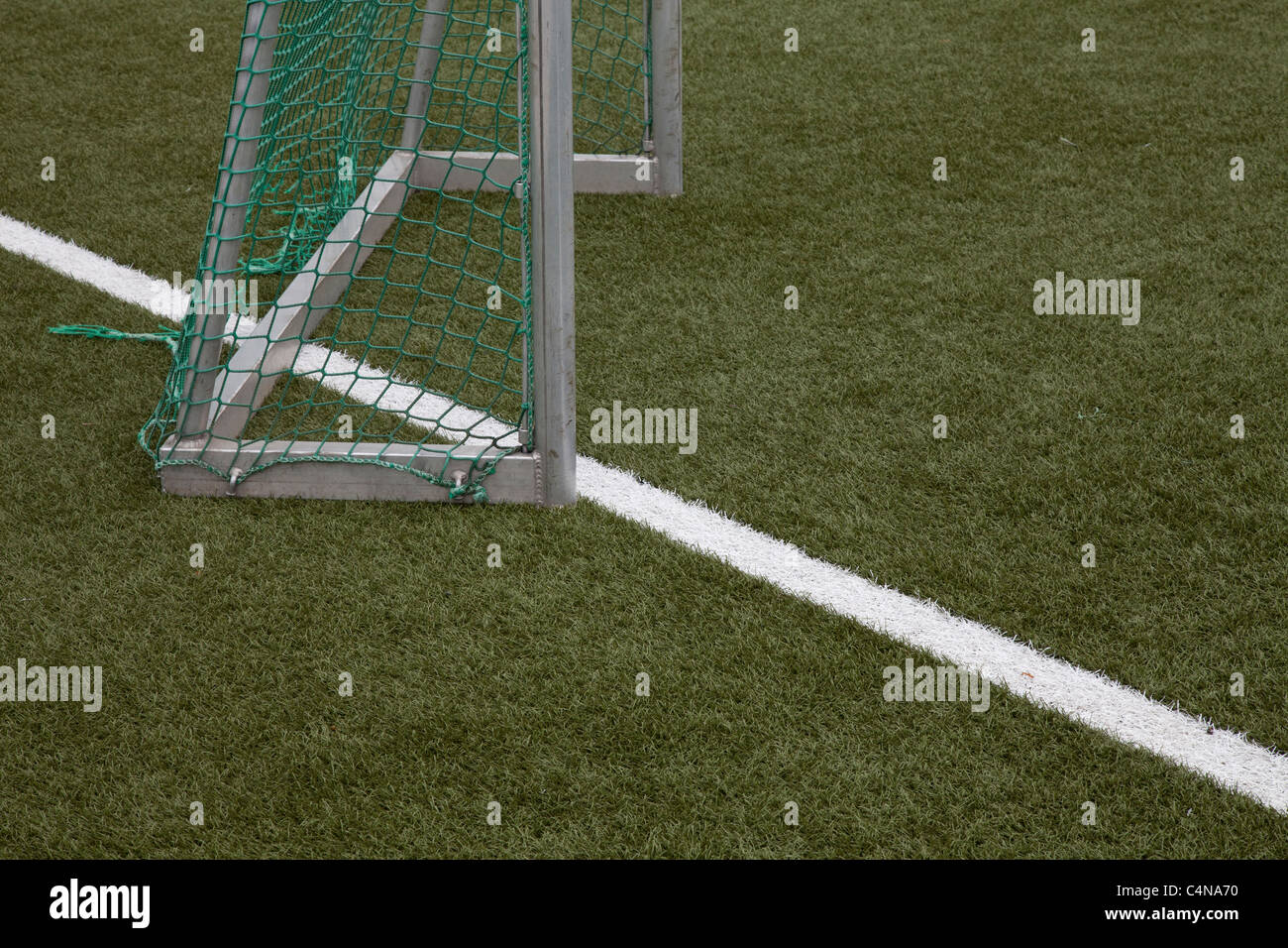 Detail of a goal Stock Photo - Alamy