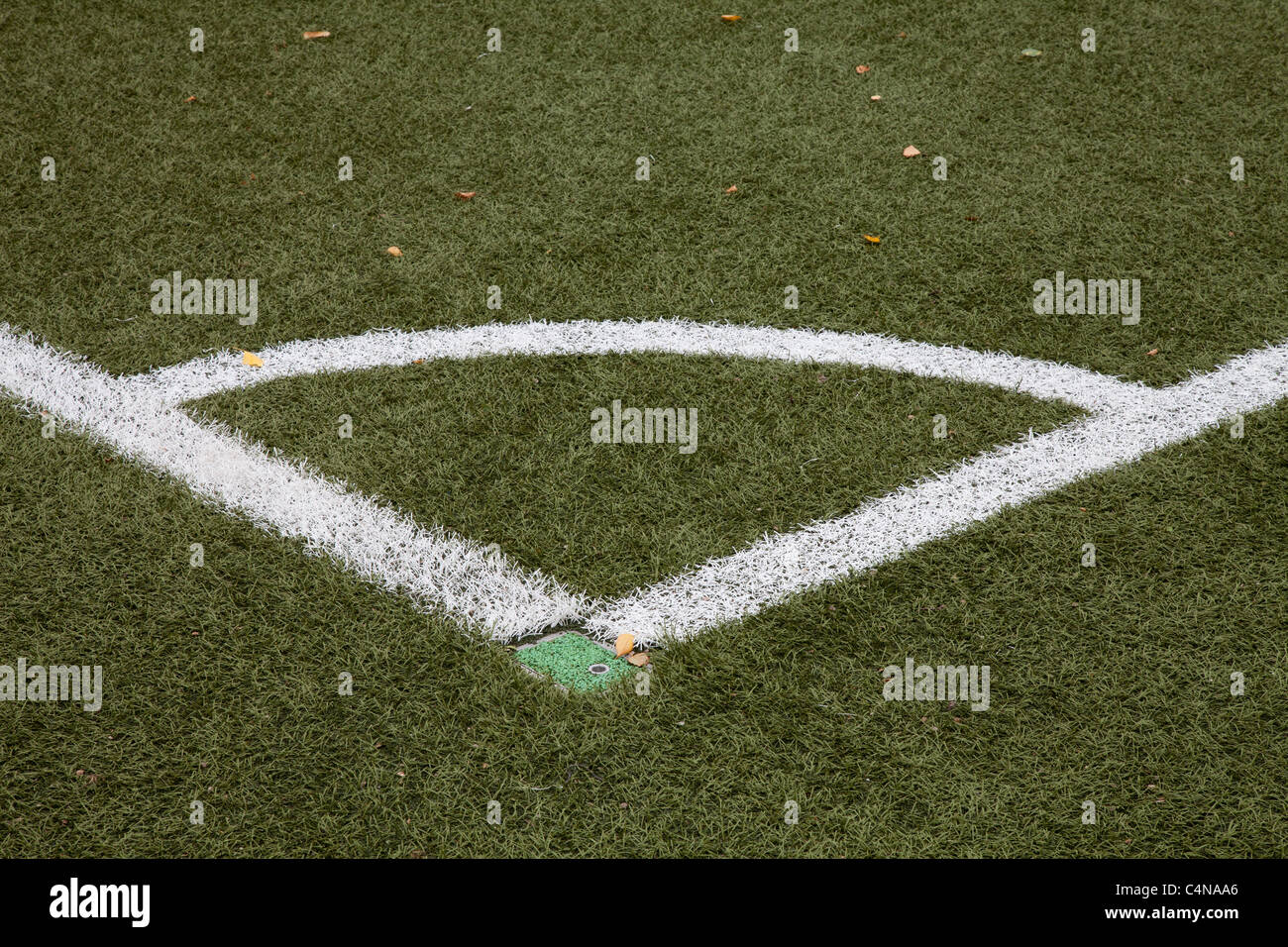 Corner on a football field Stock Photo - Alamy