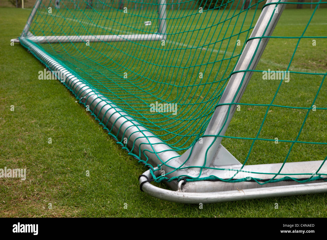 Corner of a football field hi-res stock photography and images - Alamy