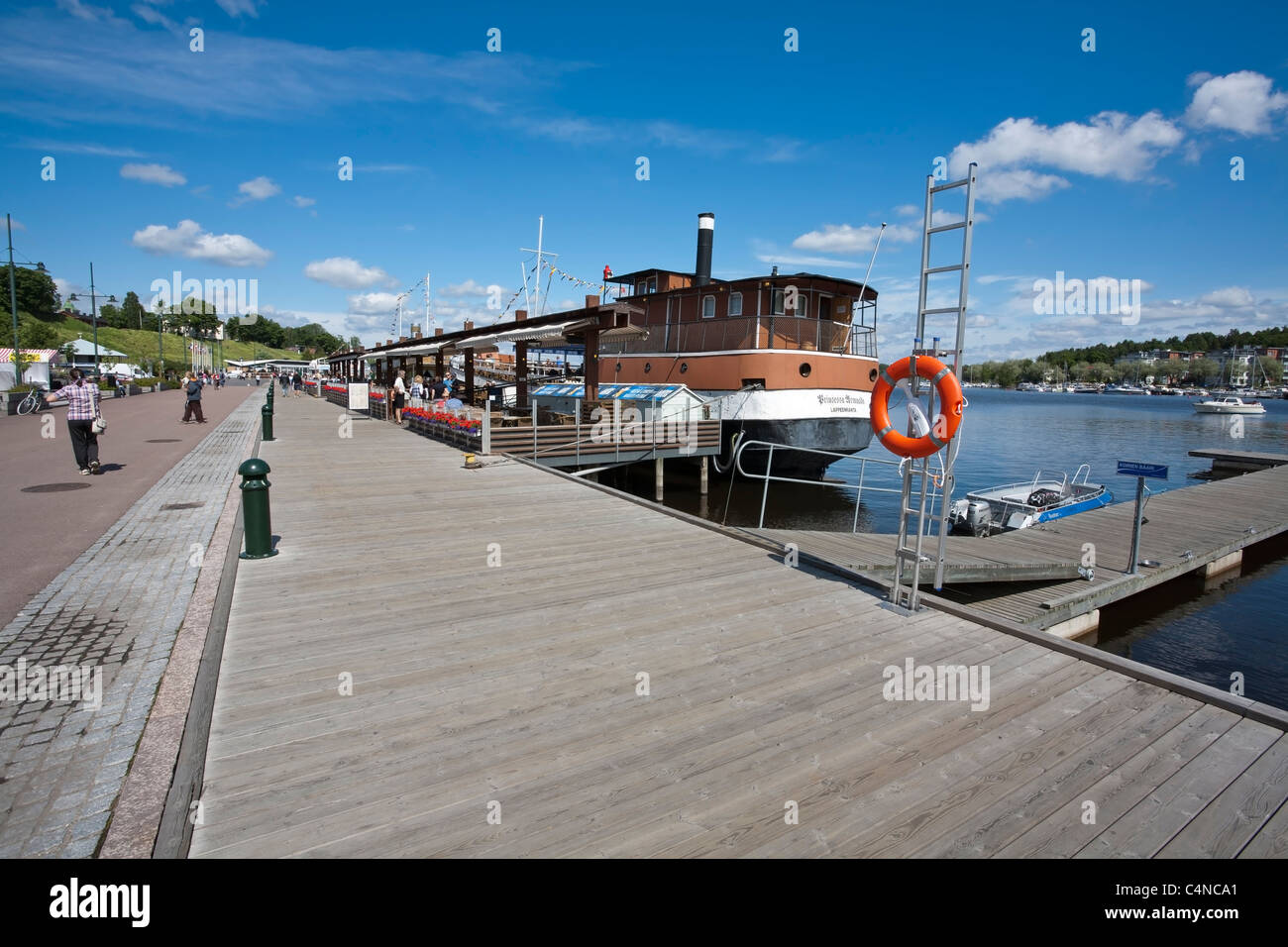 Harbour scene Lappeenranta Finland Stock Photo - Alamy