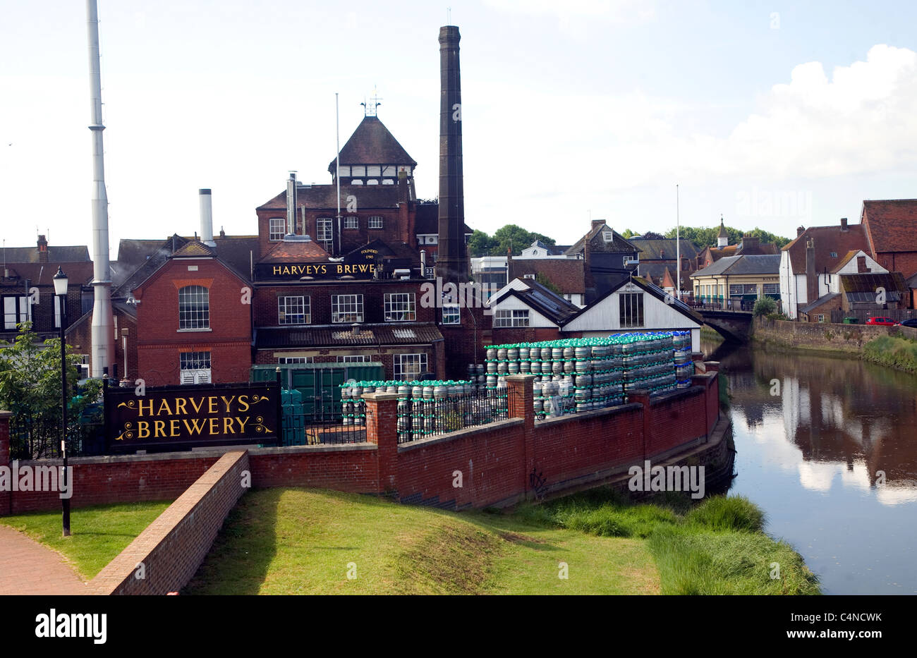 Harveys brewery, Lewes, East Sussex, England Stock Photo - Alamy