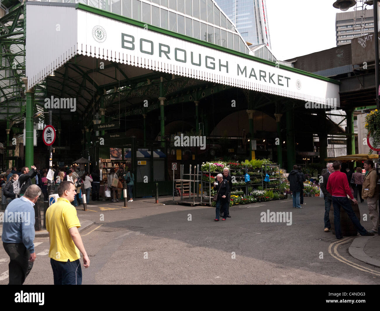 Borough market entrance hi-res stock photography and images - Alamy