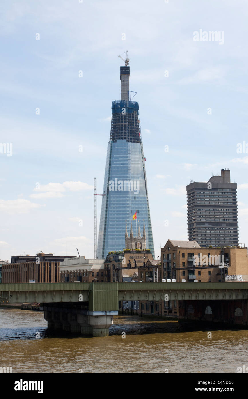 The Shard building, London skyline, England Stock Photo - Alamy