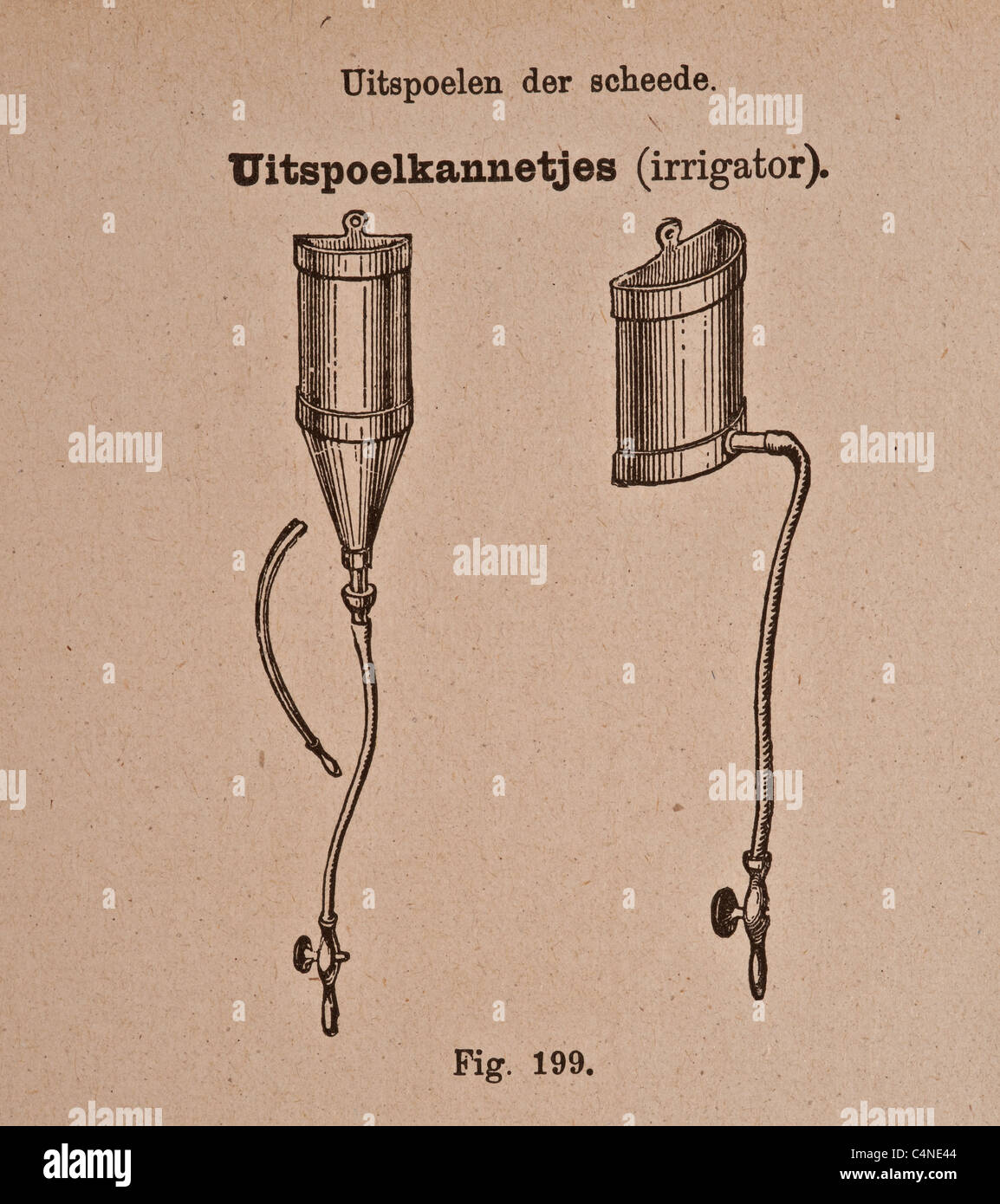 Antique Illustration of Surgical Tools and Medical Apparatus Stock ...