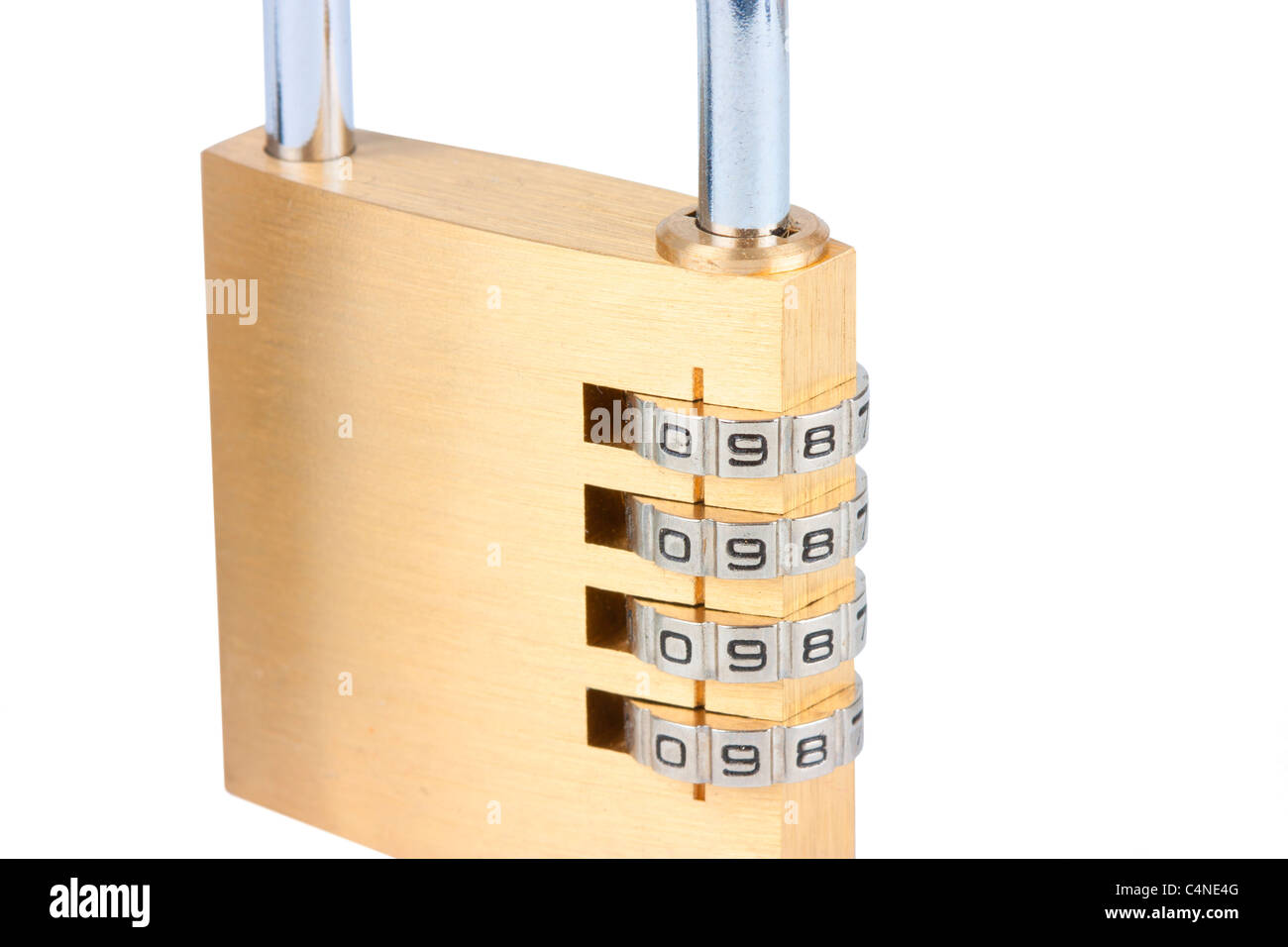 Combination numbers on padlock on hi-res stock photography and images ...