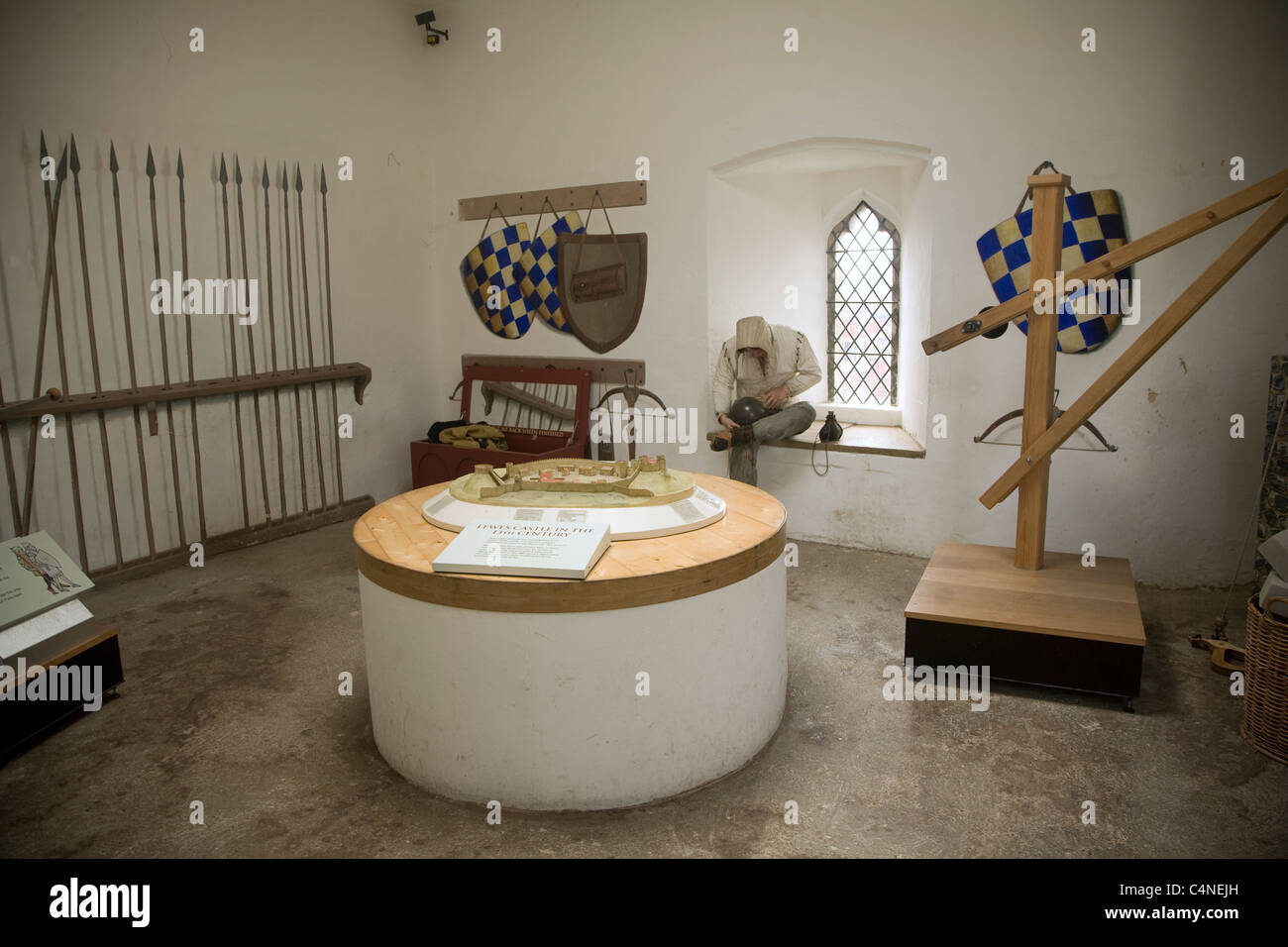 Model of lewes castle hi-res stock photography and images - Alamy