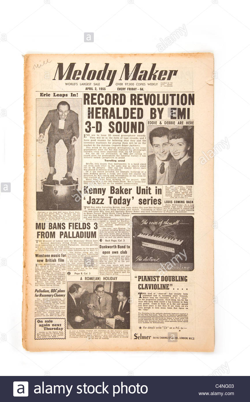 1955 Newspaper High Resolution Stock Photography and Images - Alamy