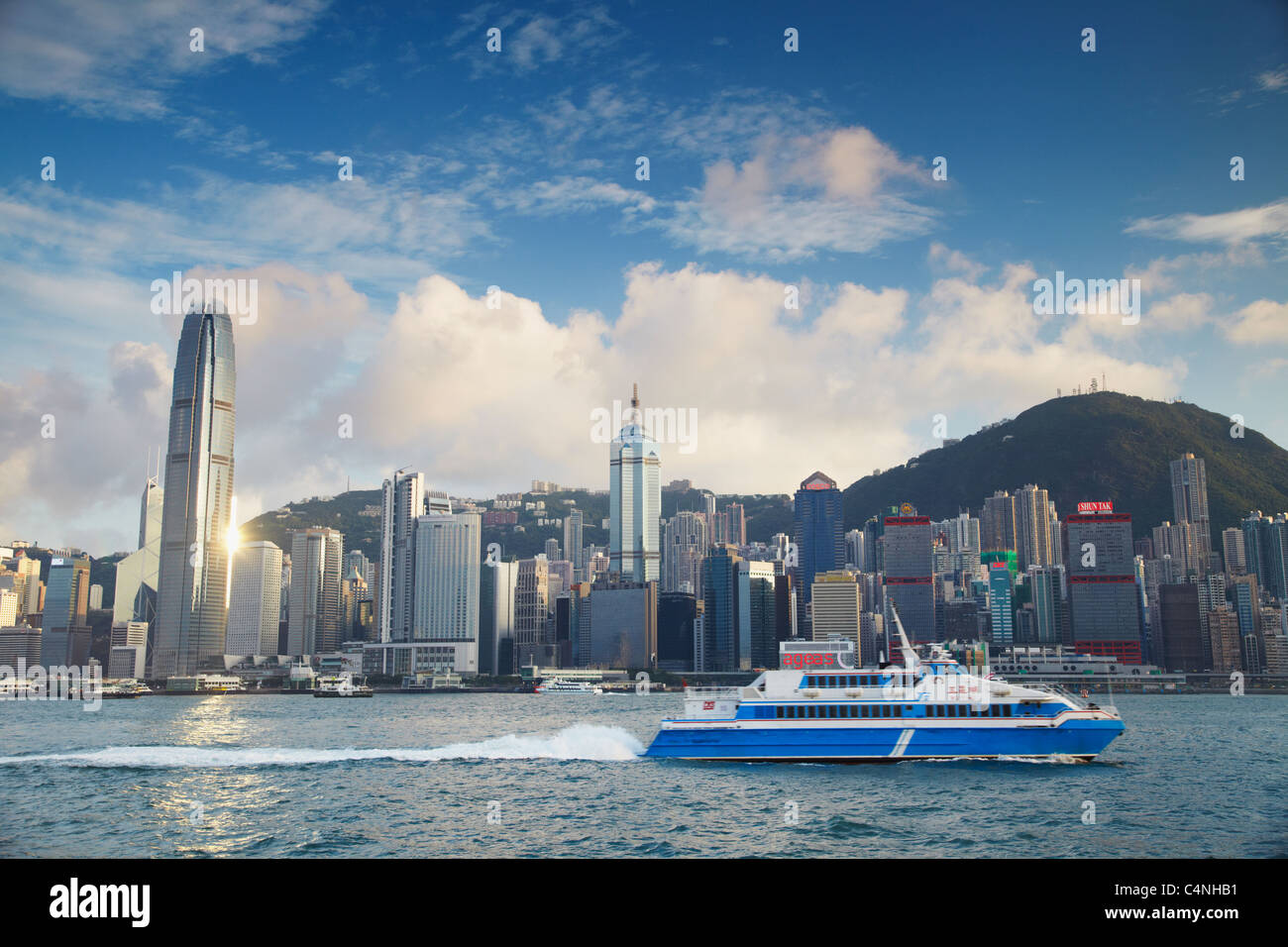Victoria harbour skyline hi-res stock photography and images - Alamy