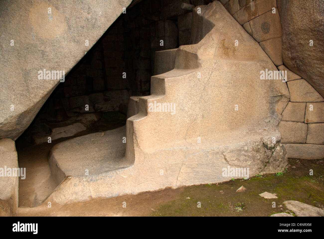 Royal Tomb, Machu Picchu, Peru Stock Photo - Alamy