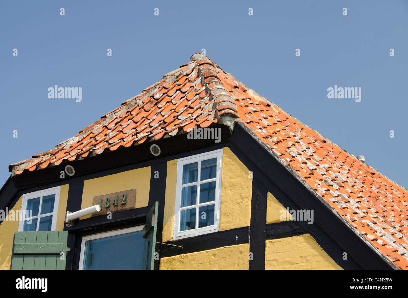 Denmark, Island of Bornholm, Gudhjem Stock Photo - Alamy
