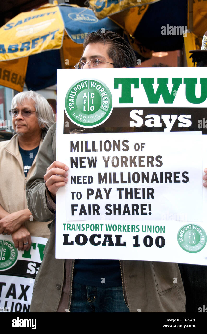 New York City, a protest against big banks, war, racial discrimination ...
